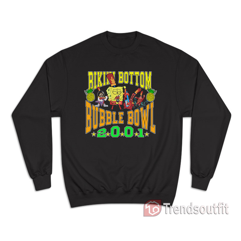 Spongebob Bikini Bottom Bubble Bowl Sweatshirt - Trendsoutfit.com