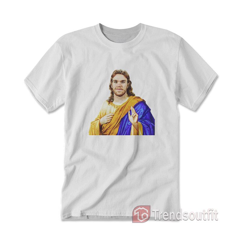 Connor McDavid Funny McJesus T-Shirt For Unisex - Trendsoutfit.com